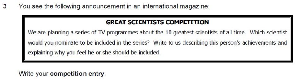 Cambridge Advanced writing – learning to answer the question – teflgeek